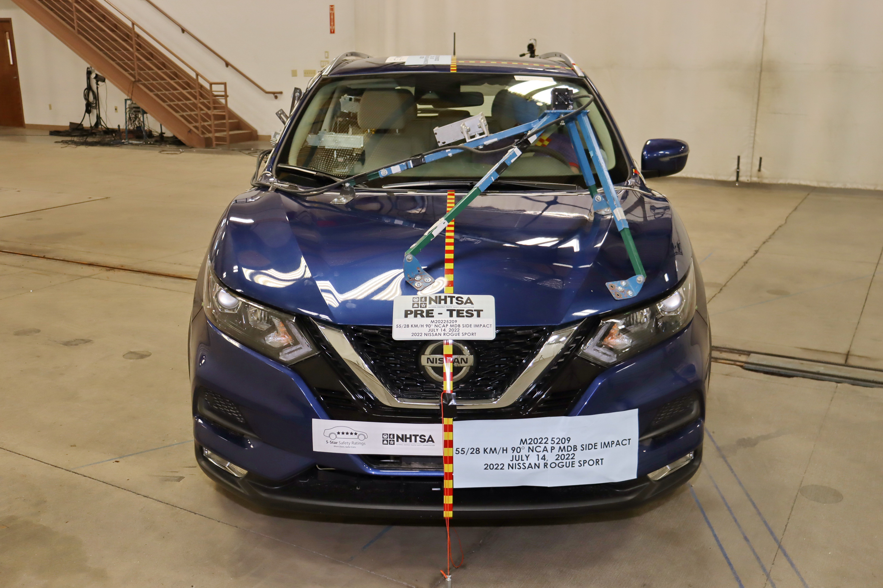 Crash Test 2022 NISSAN ROGUE SPORT (14219) | Car Full Check