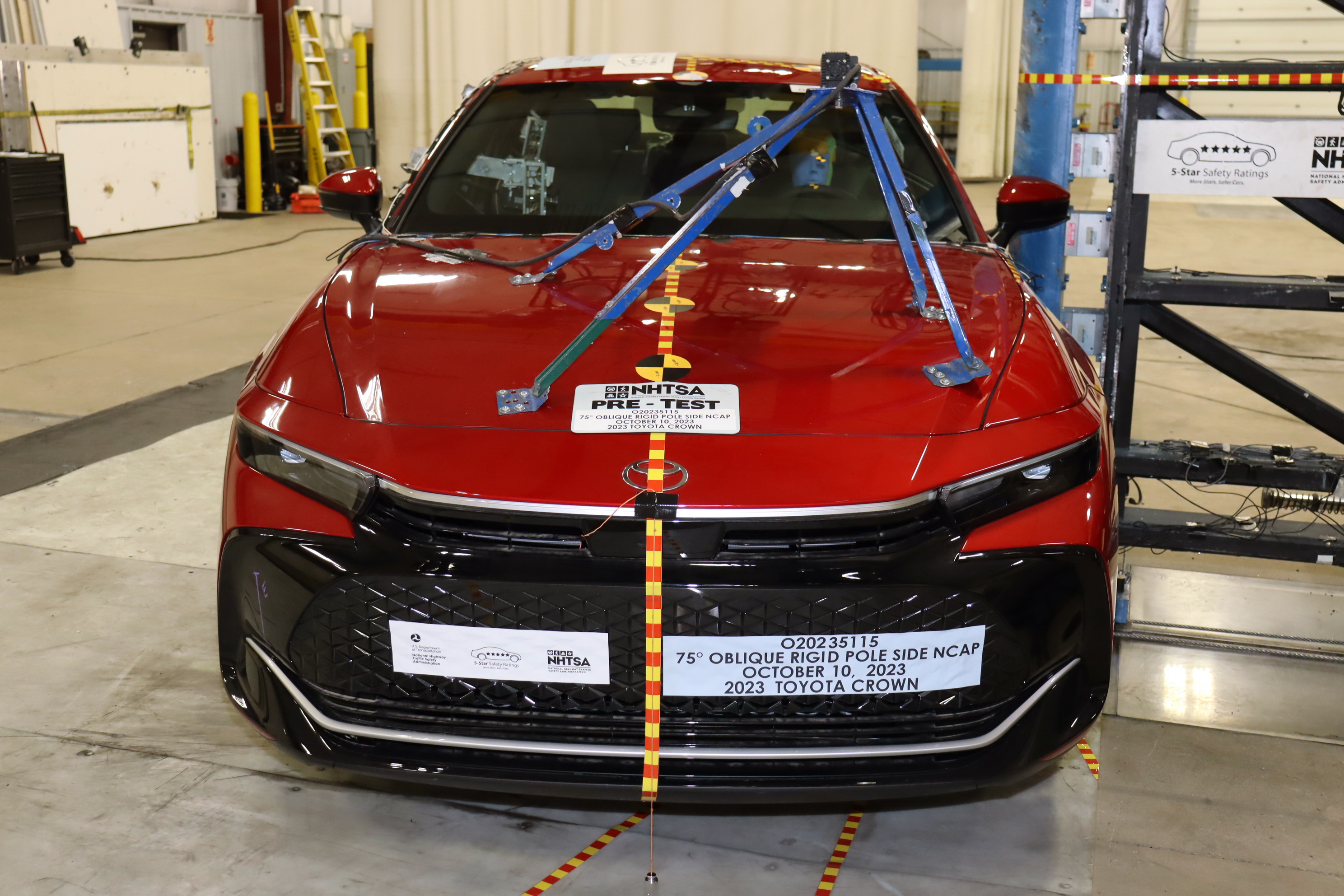 Crash Test 2023 TOYOTA CROWN HYBRID (15023) | Car Full Check