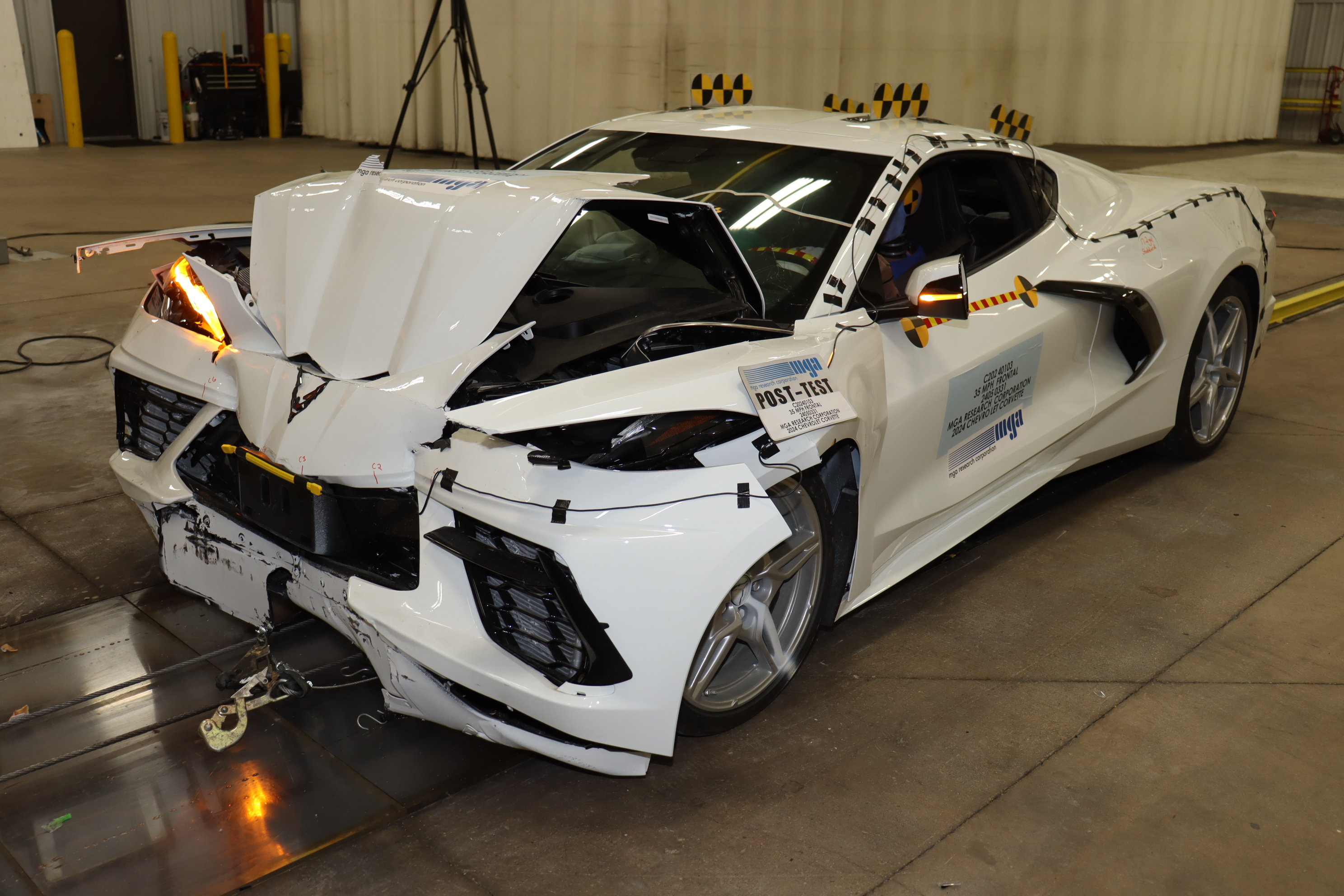 Crash Test 2024 CHEVROLET CORVETTE (15499) | Car Full Check